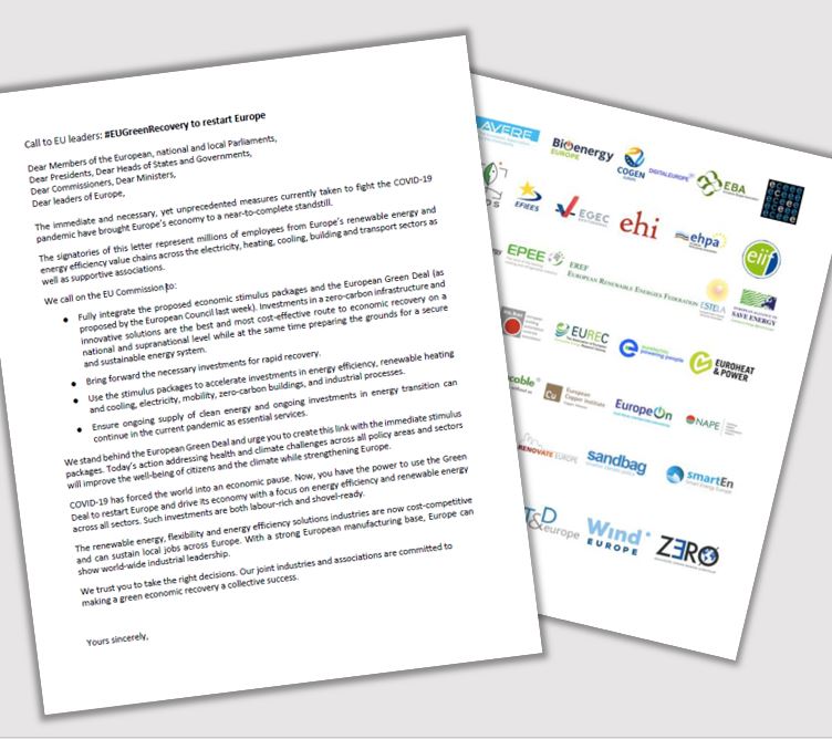 EFIEES co-signs EU Green Recovery letter to policy makers - efiees.eu